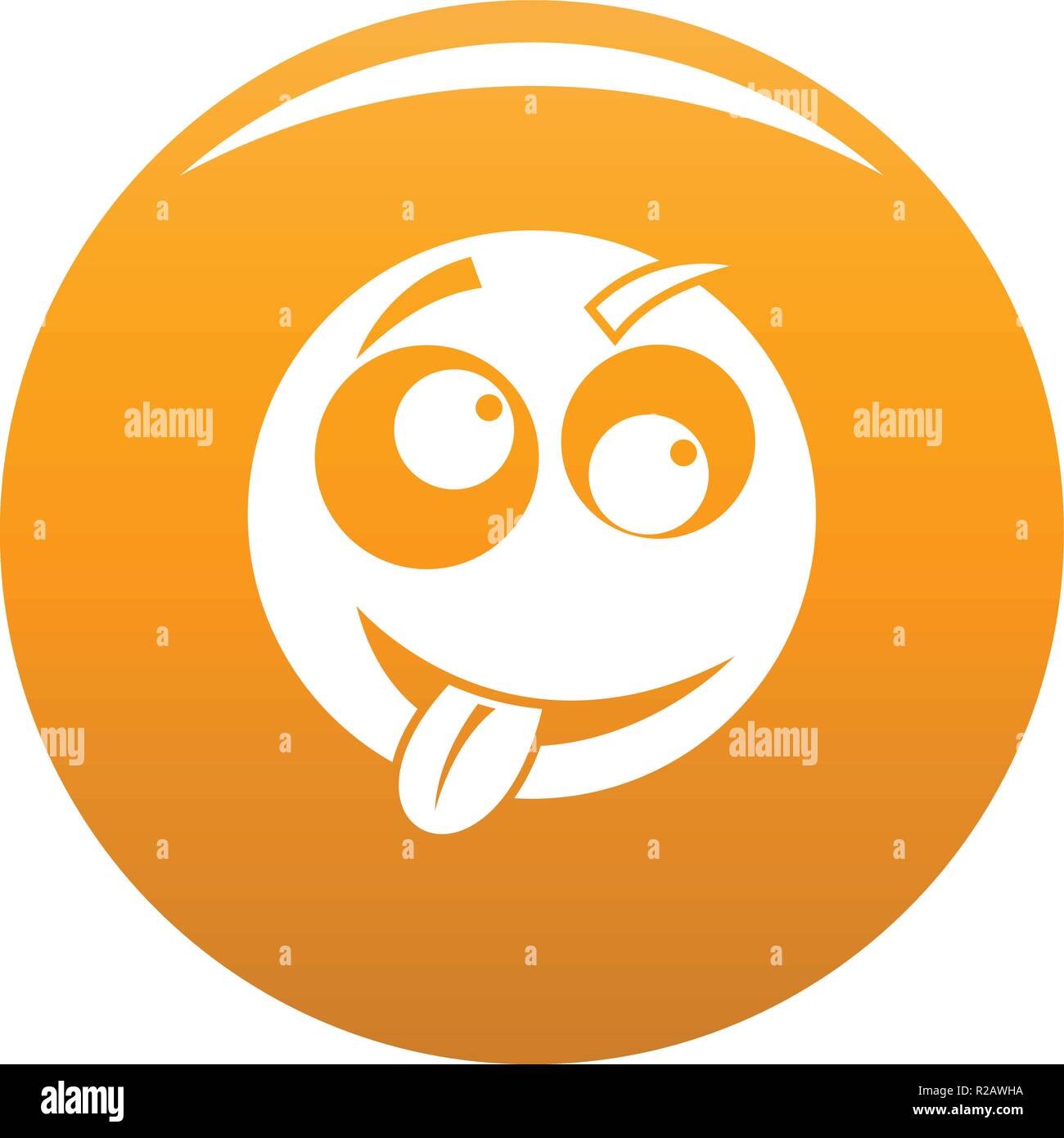 Smile icon. Vector simple illustration of smile icon isolated on white ...