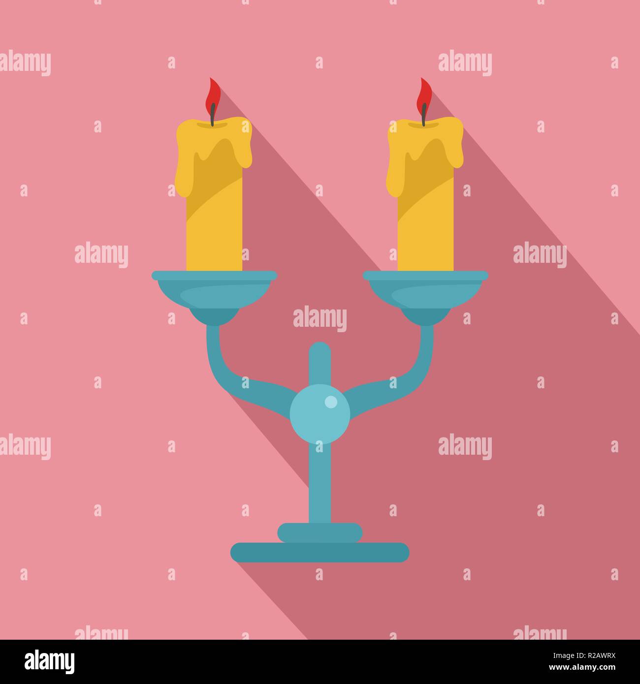 Chandelier icon. Flat illustration of chandelier vector icon for web ...