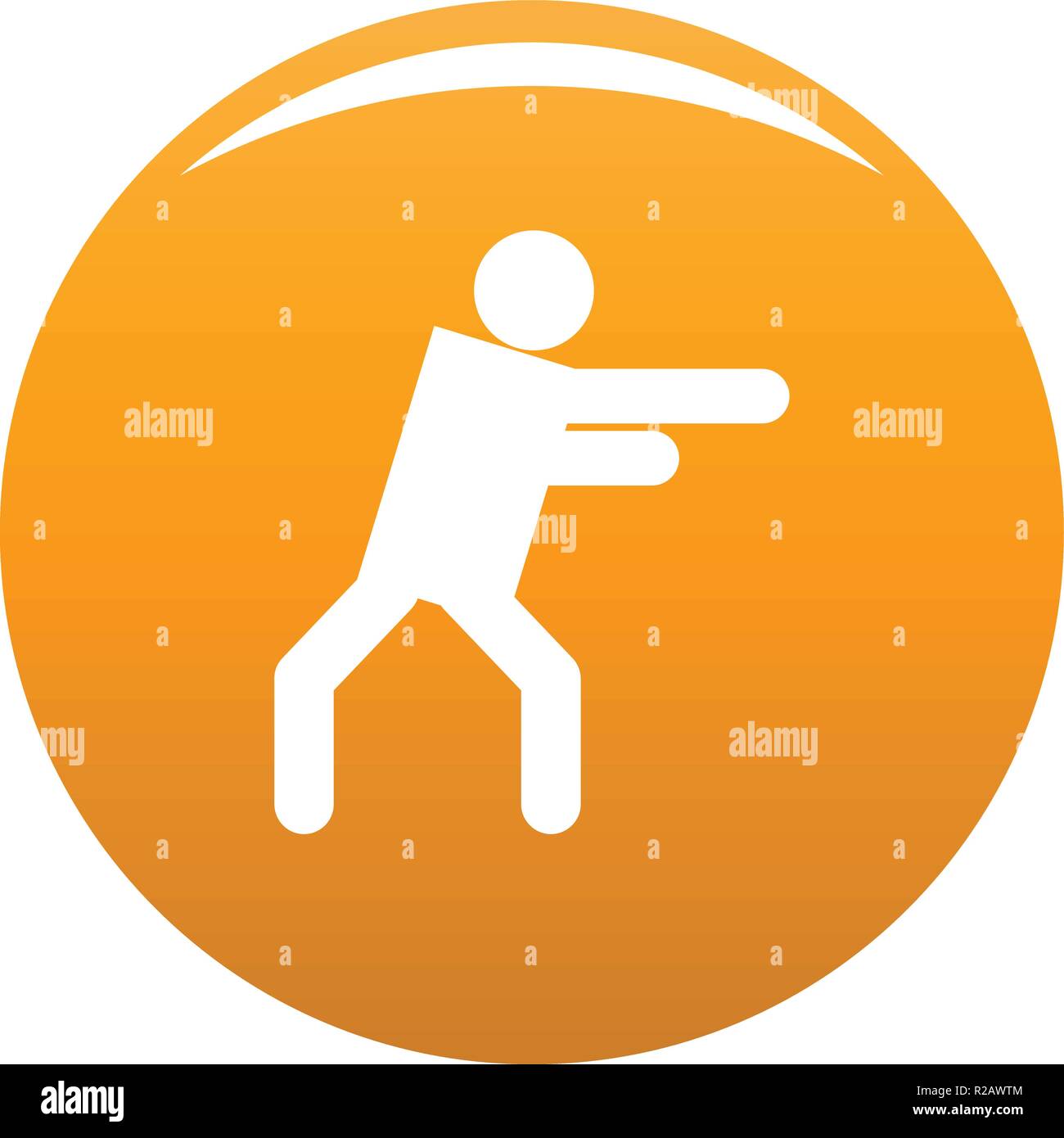 Stick figure stickman icon pictogram. Vector simple illustration of ...