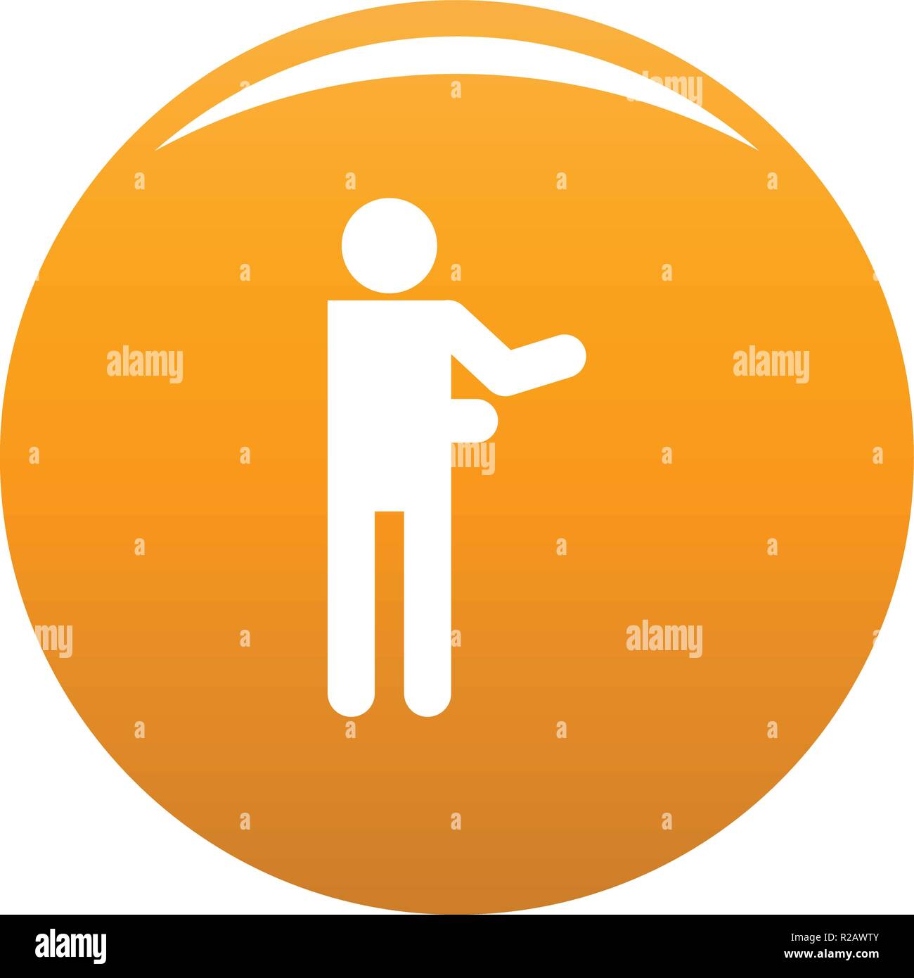Stick figure stickman icon pictogram. Vector simple illustration of ...
