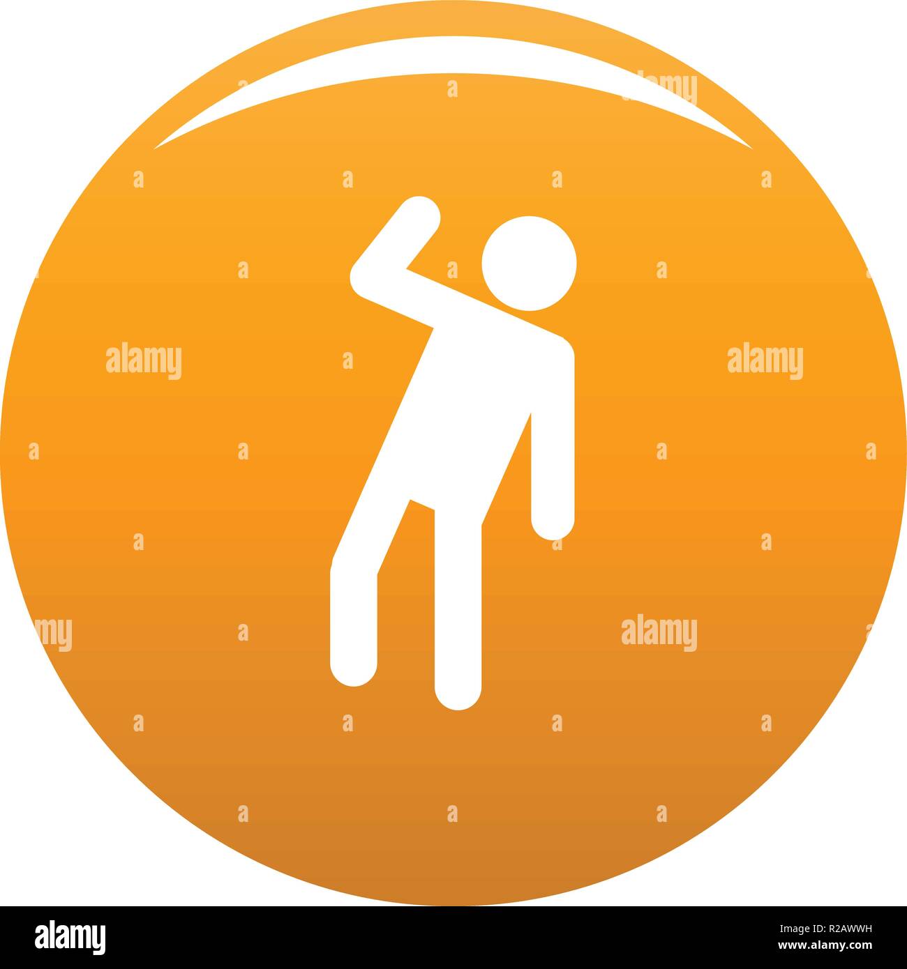 Stick figure stickman icon pictogram. Vector simple illustration of ...