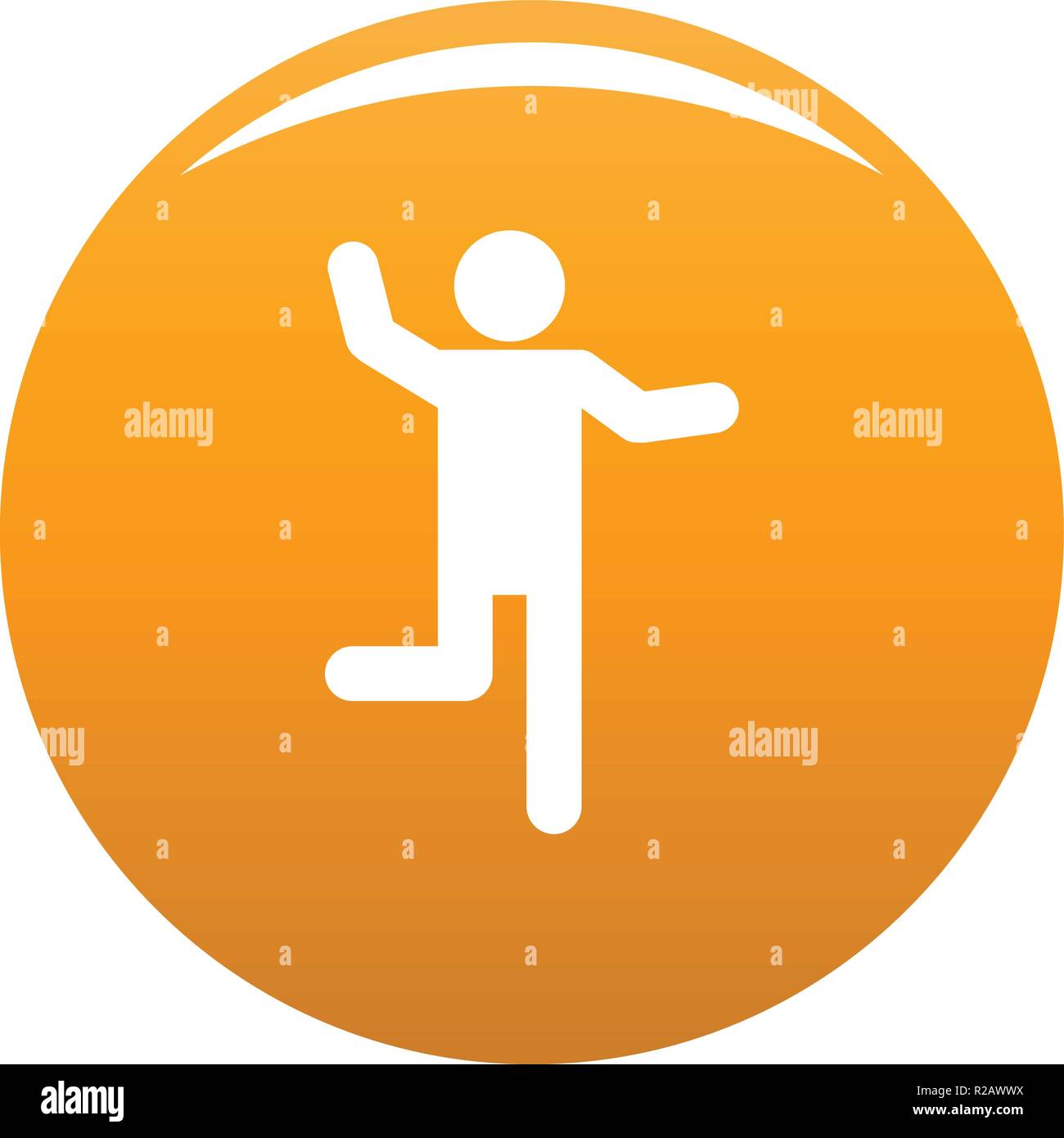 Stick figure stickman icon pictogram. Vector simple illustration of ...