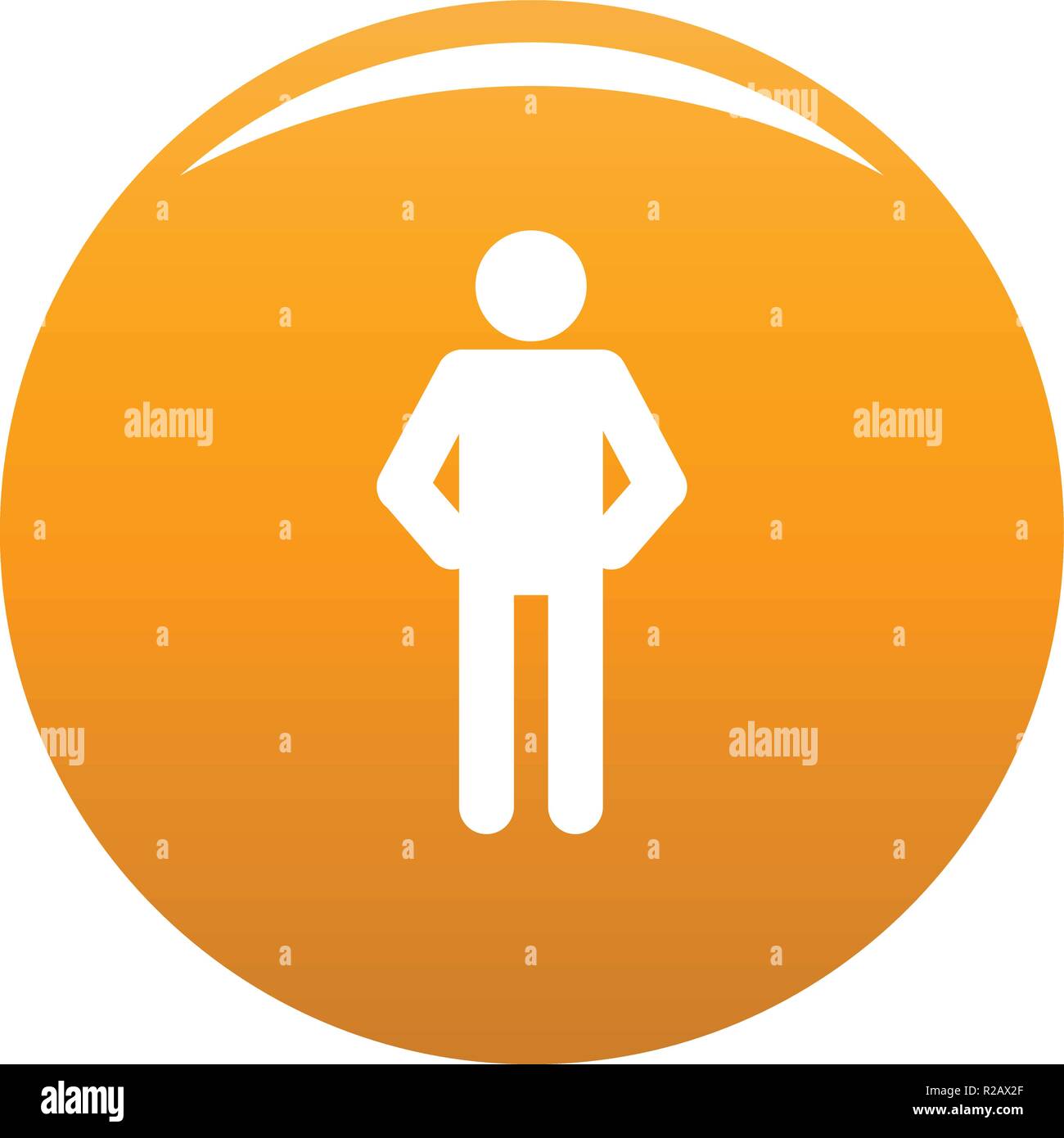 Stick figure stickman icon pictogram. Vector simple illustration of ...