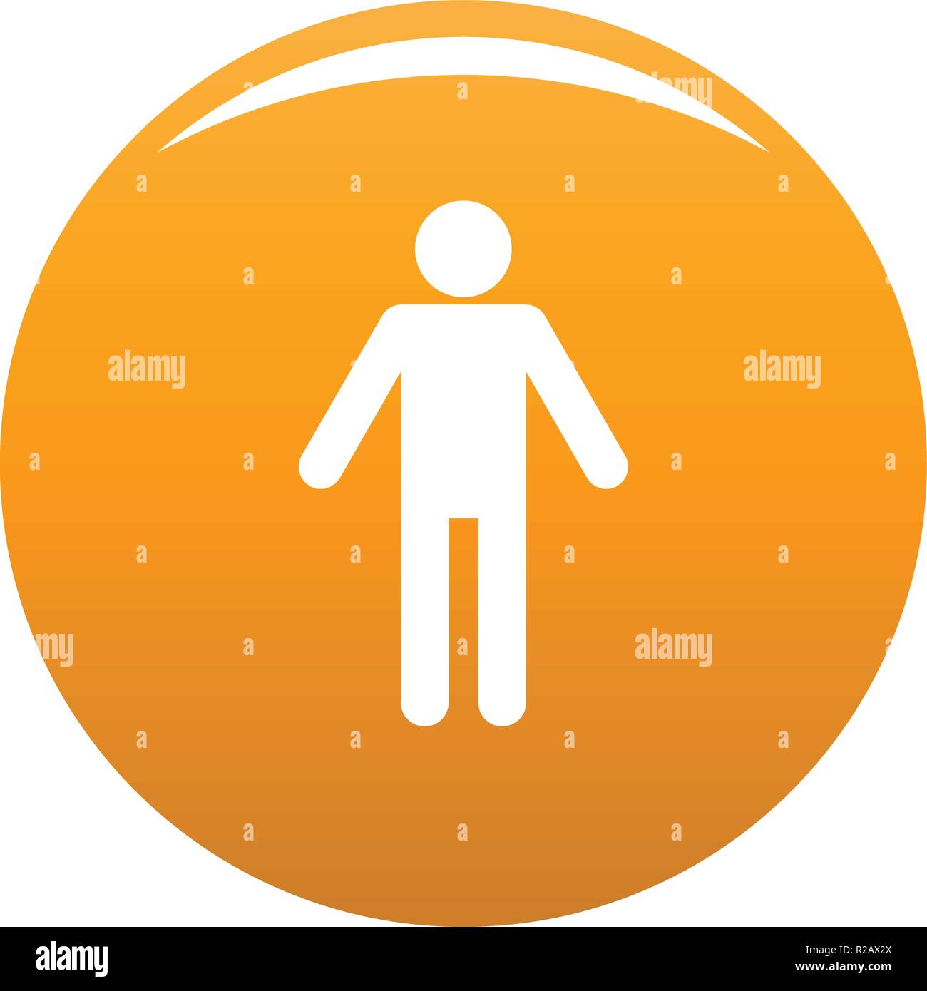 Stick figure stickman icon pictogram. Vector simple illustration of ...