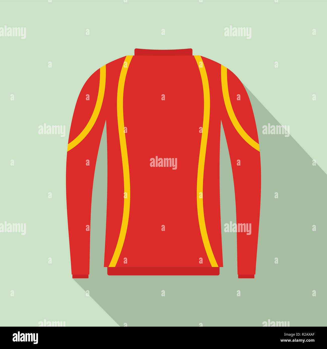 Thermo clothes icon. Flat illustration of thermo clothes vector icon ...