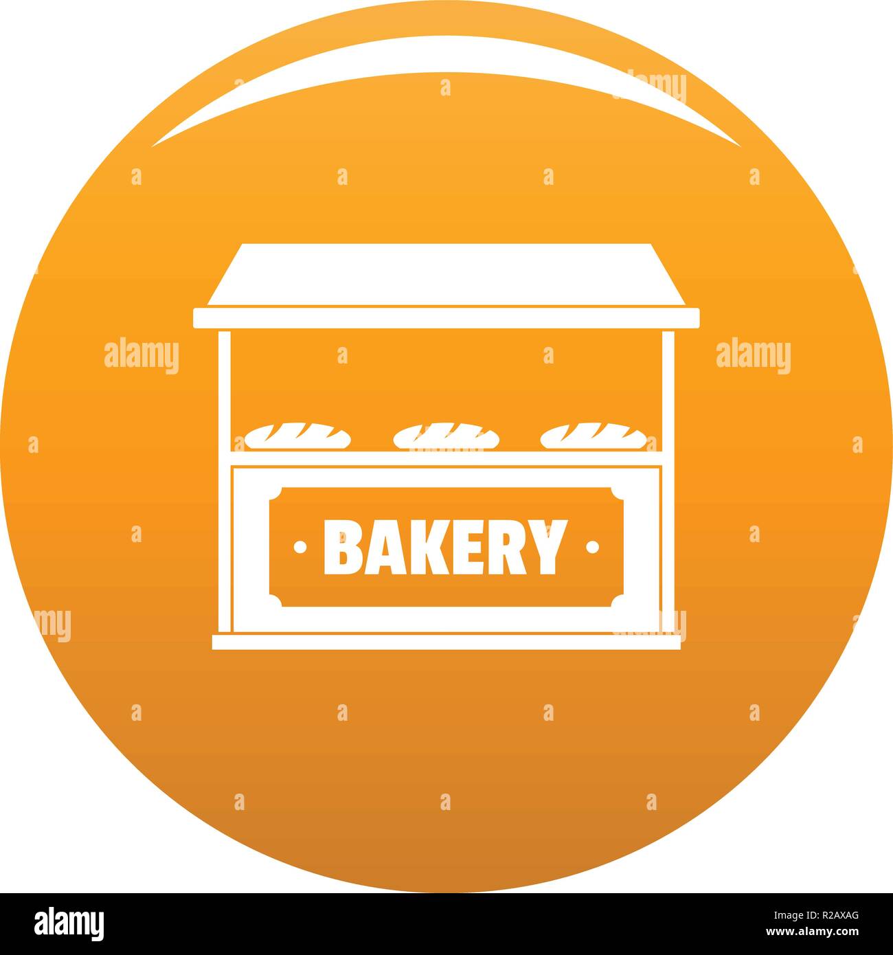 Bakery icon. Simple illustration of bakery vector icon for any design ...