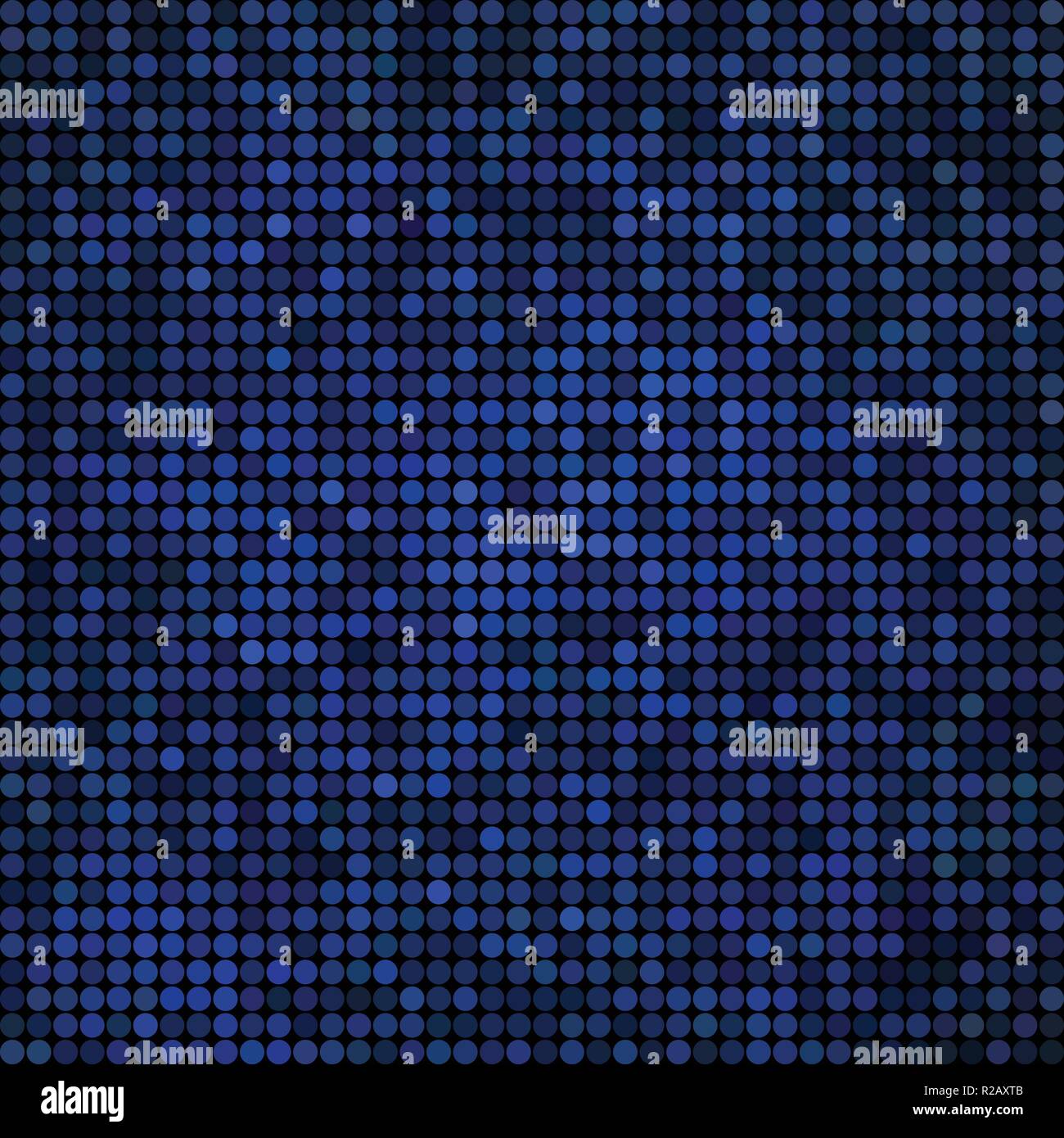 abstract vector colored round dots background - dark blue Stock Vector ...