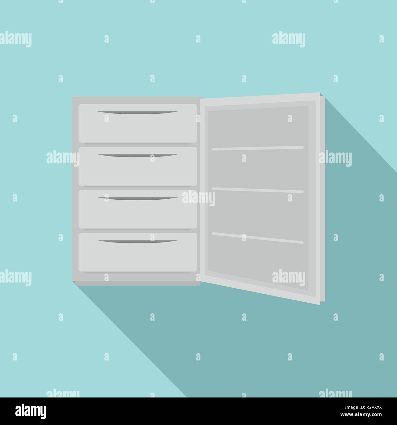 Mini freeze icon. Flat illustration of mini freeze vector icon for web ...