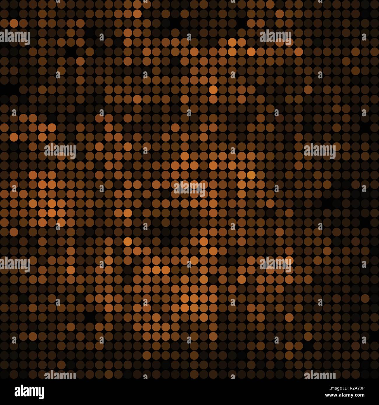 abstract vector colored round dots background - brown Stock Vector ...
