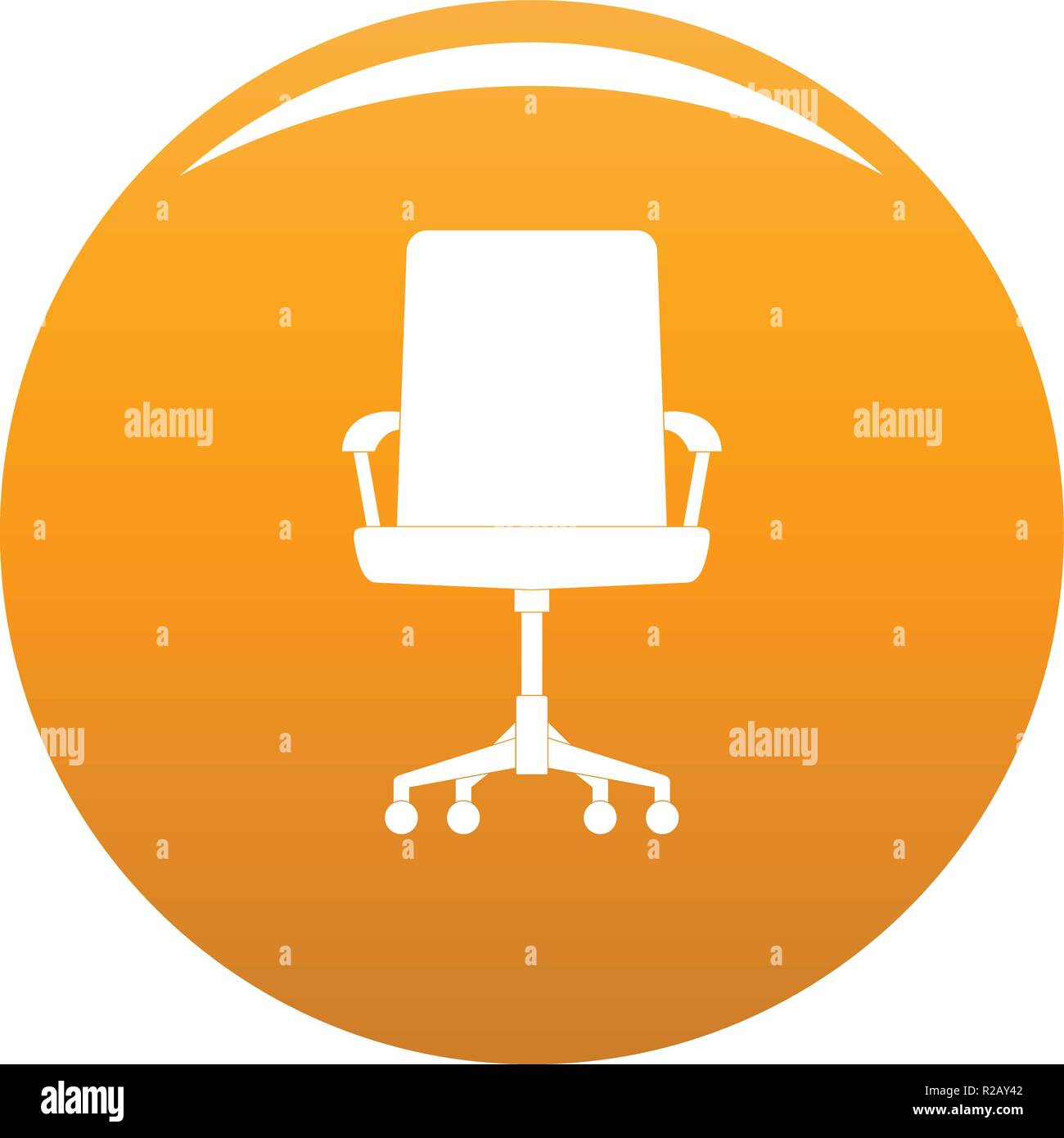 Baby chair icon. Simple illustration of baby chair vector icon for any ...