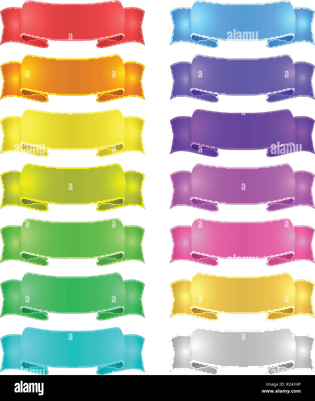 Gift ribbons Stock Vector Images - Alamy