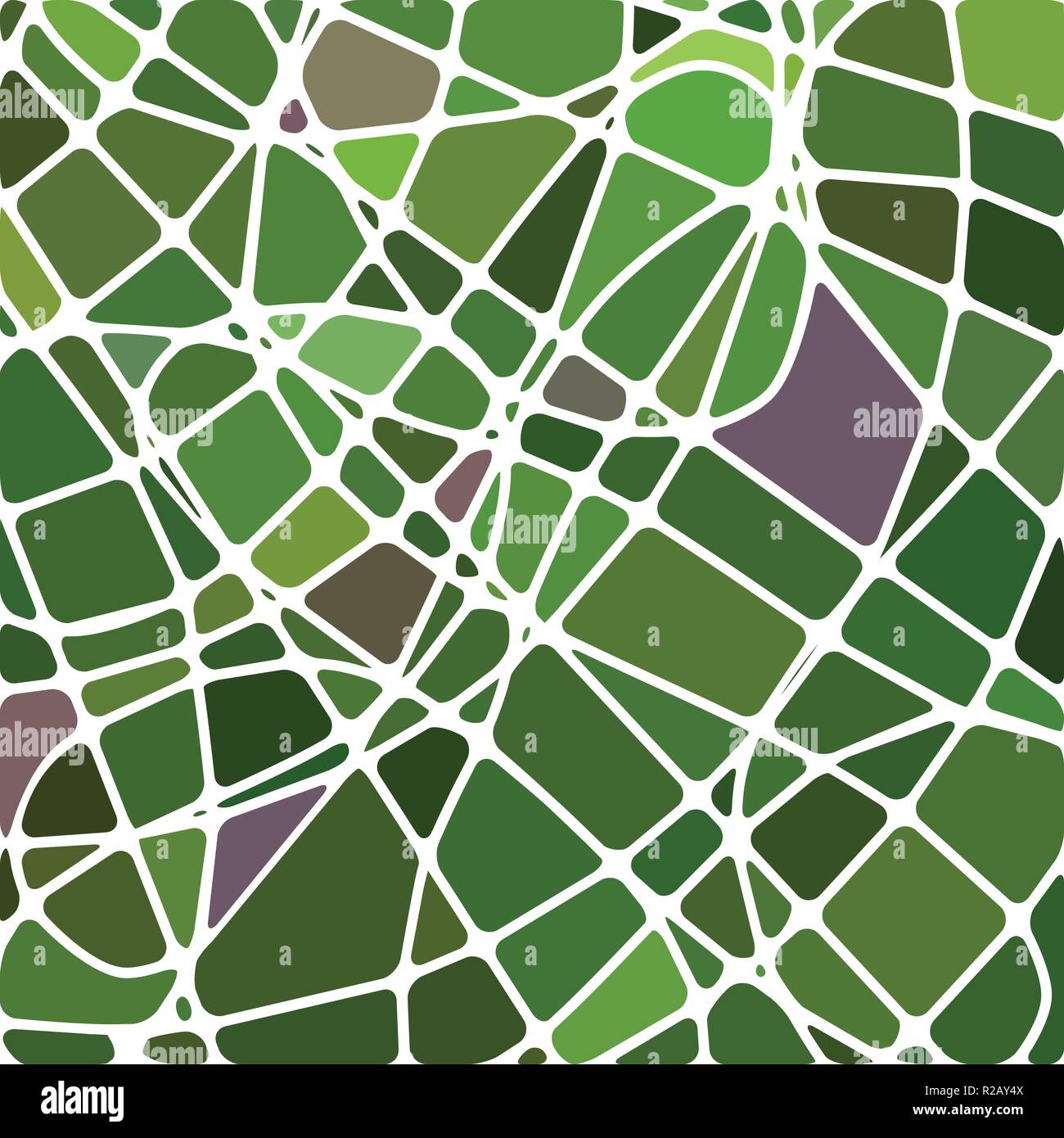 abstract vector stained-glass mosaic background - bright green Stock ...