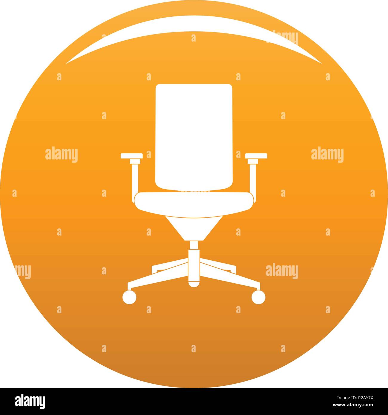 Comfortable armchair icon. Simple illustration of comfortable armchair ...