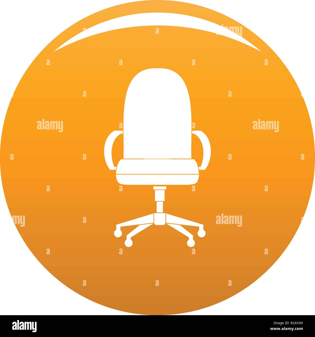 Comfortable armchair icon. Simple illustration of comfortable armchair ...