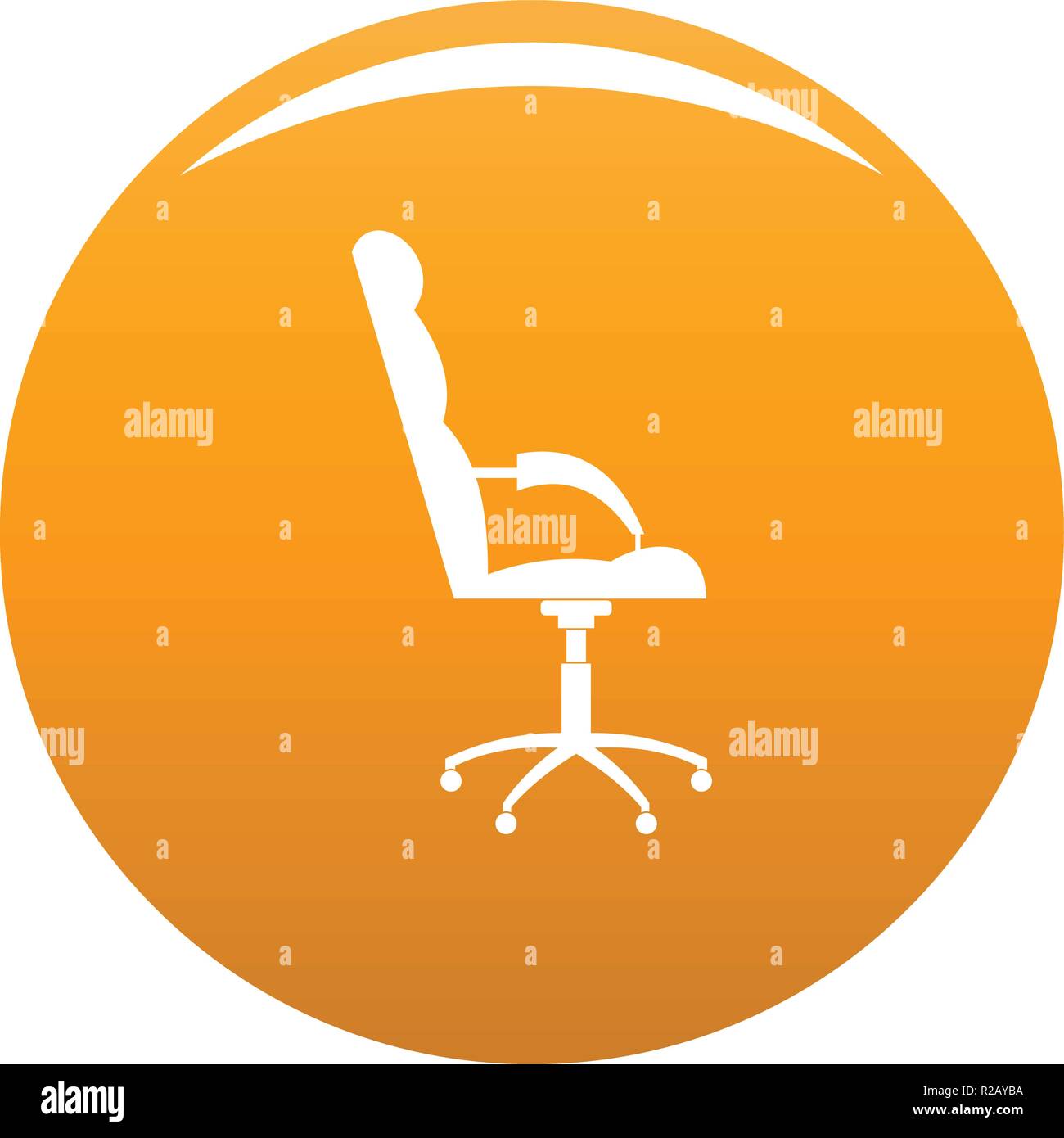 Armchairwith armrests icon. Simple illustration of armchair armrests ...