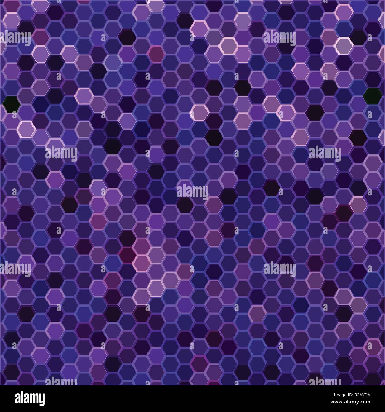 abstract vector geometric hexagon background - purple and violet Stock ...