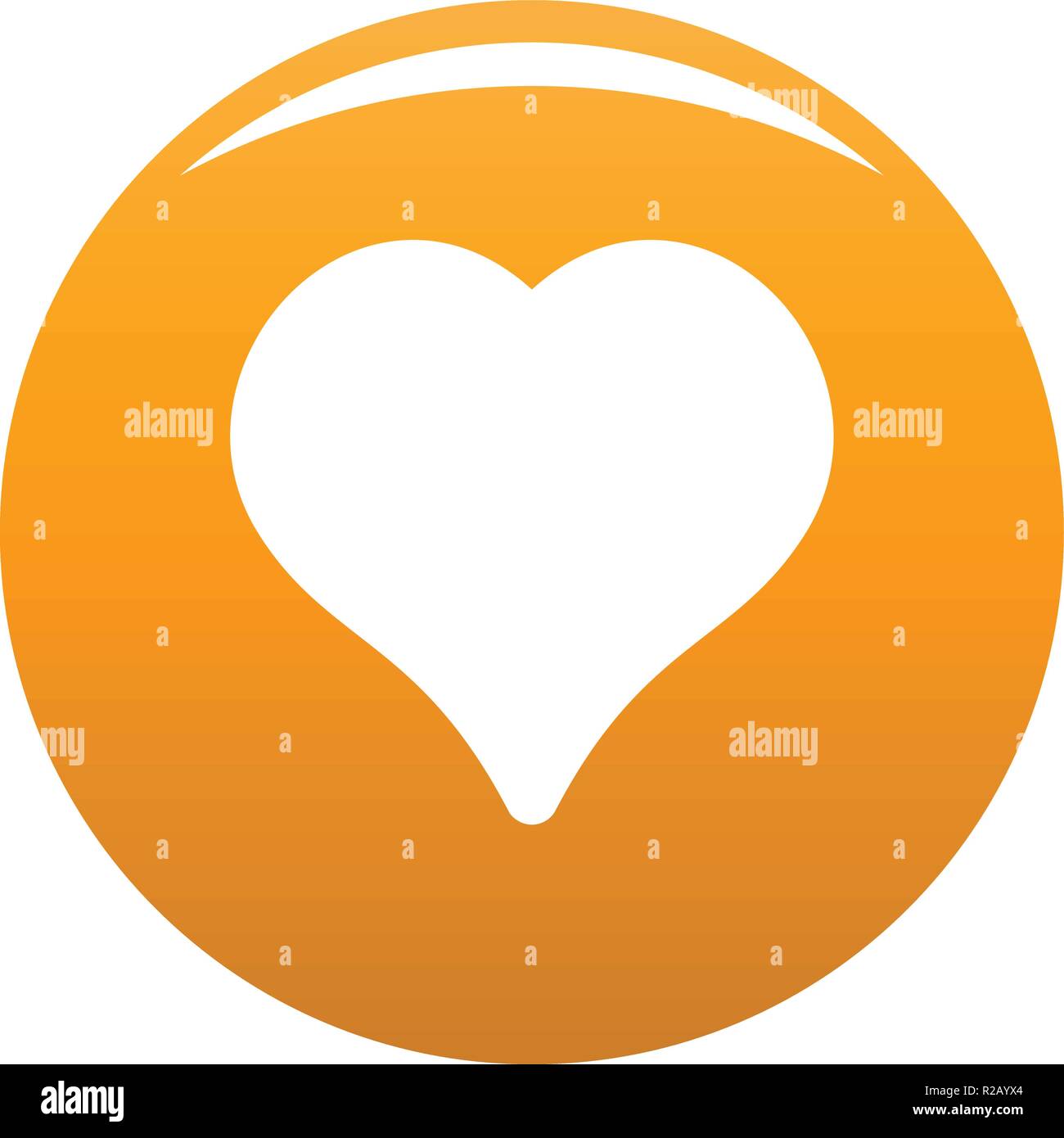 Magnanimous heart icon. Simple illustration of magnanimous heart vector ...