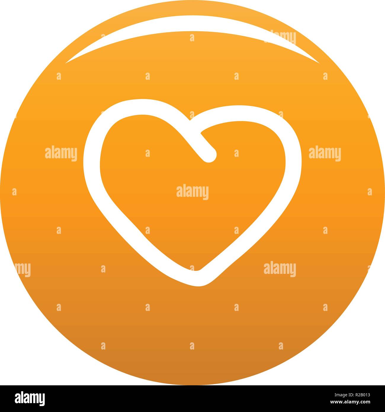 Big heart icon. Simple illustration of big heart vector icon for any ...