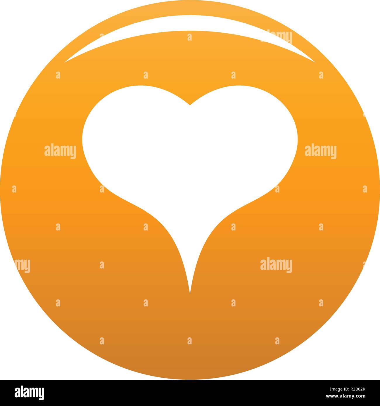 Lion Heart icon. Simple illustration of lion heart vector icon for any ...