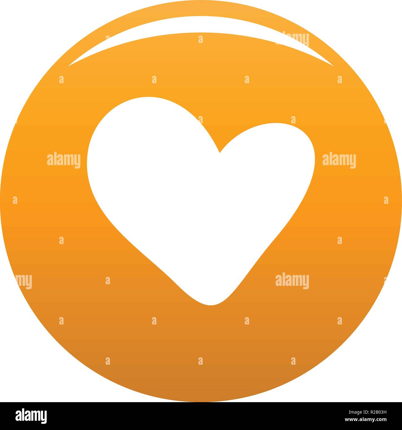 True heart icon. Simple illustration of true heart vector icon for any ...