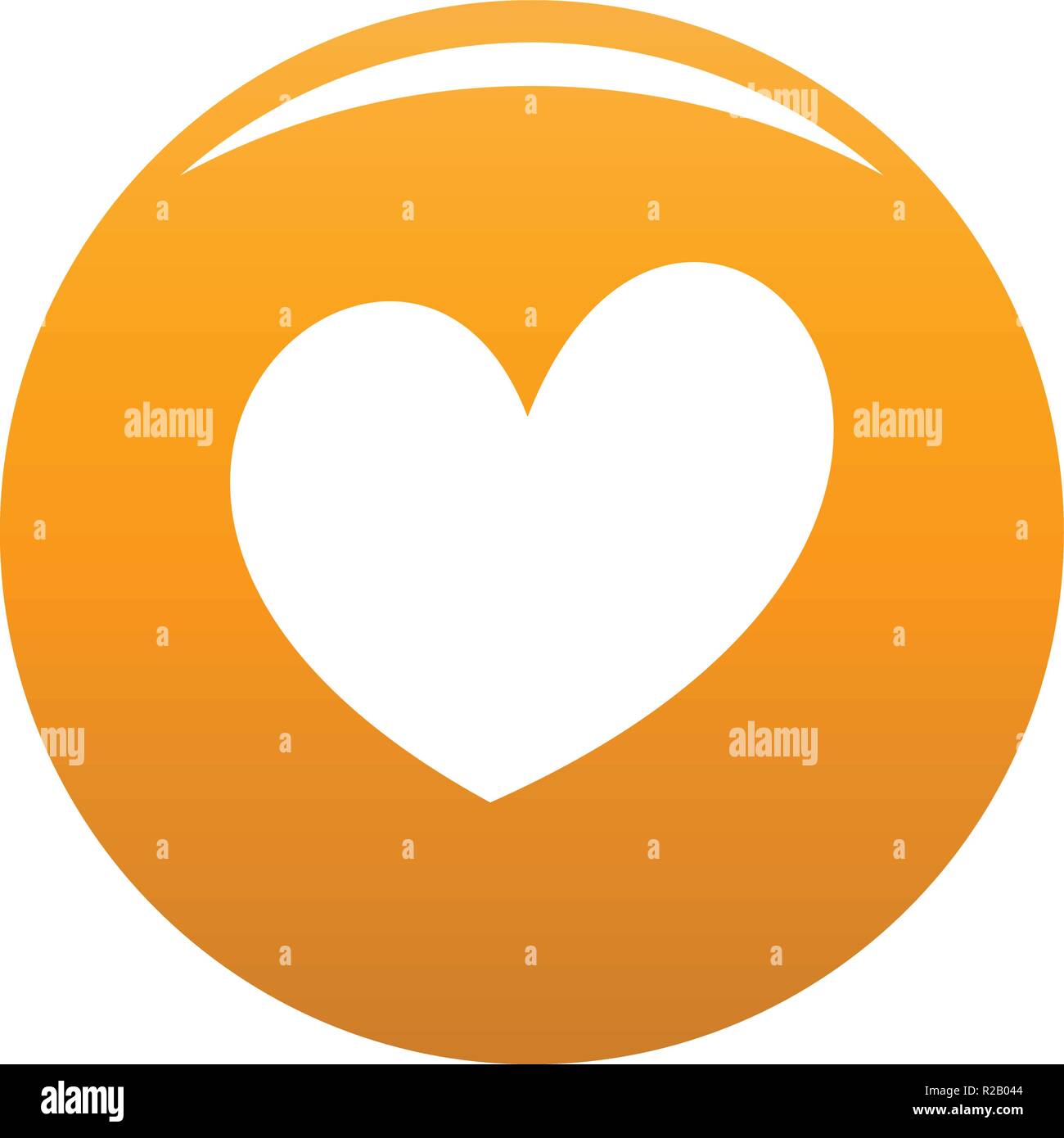 Fiery heart icon. Simple illustration of fiery heart vector icon for ...