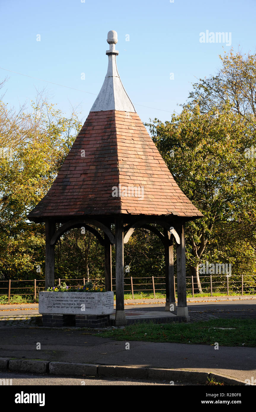 Well, Henlow, Bedfordshire, was built in 1897 by the people of Henlow ...