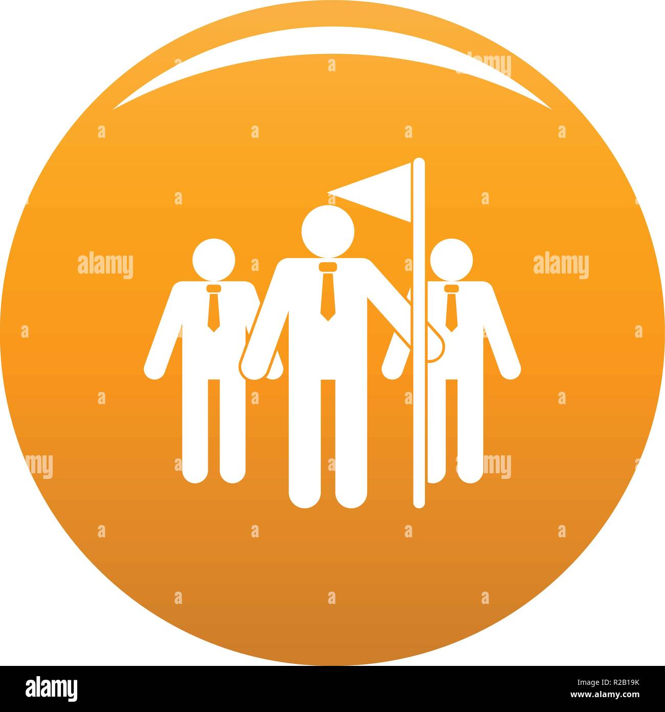 Teamwork competition icon. Simple illustration of teamwork competition ...