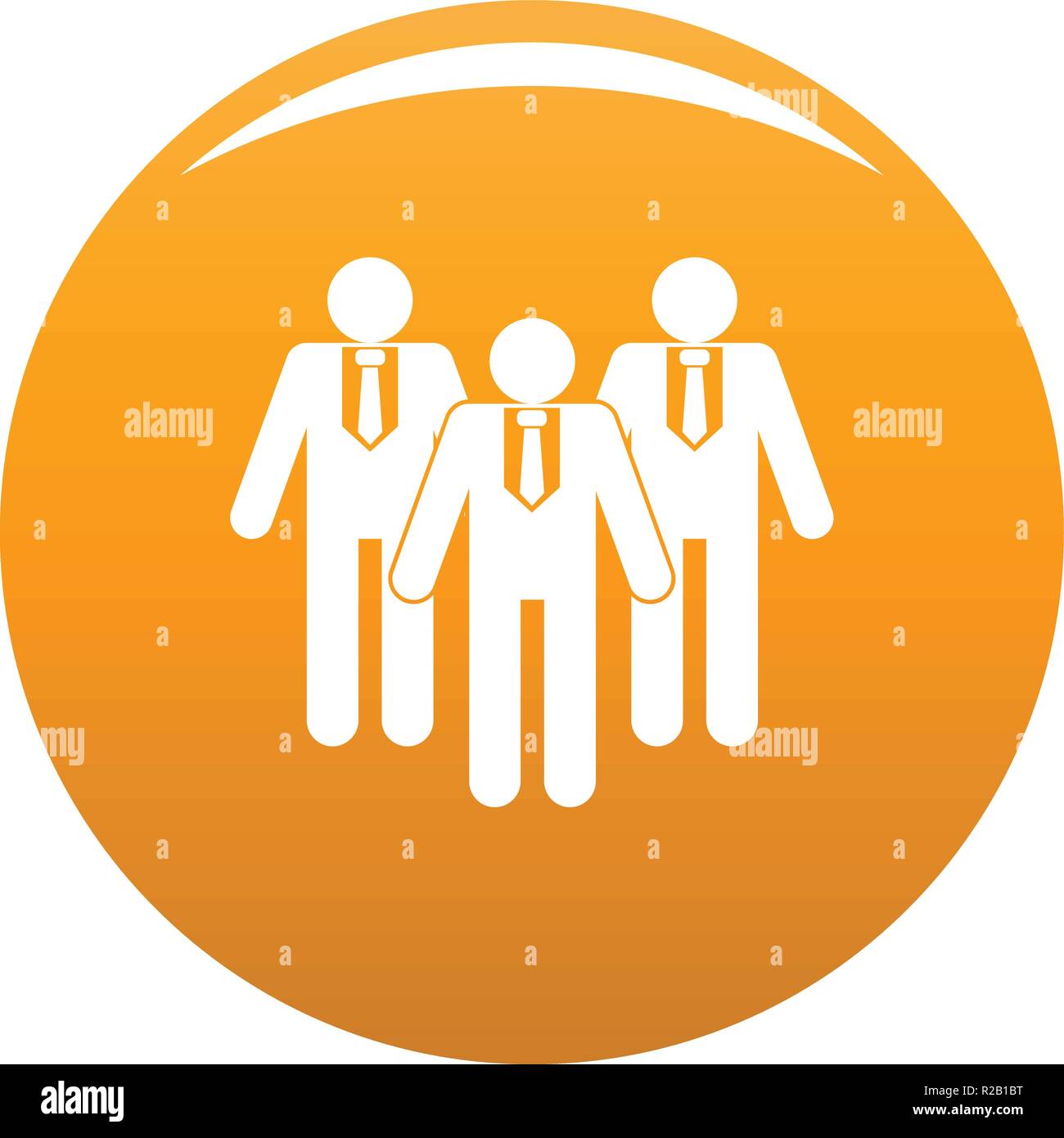 Board directors icon. Simple illustration of board directors vector ...