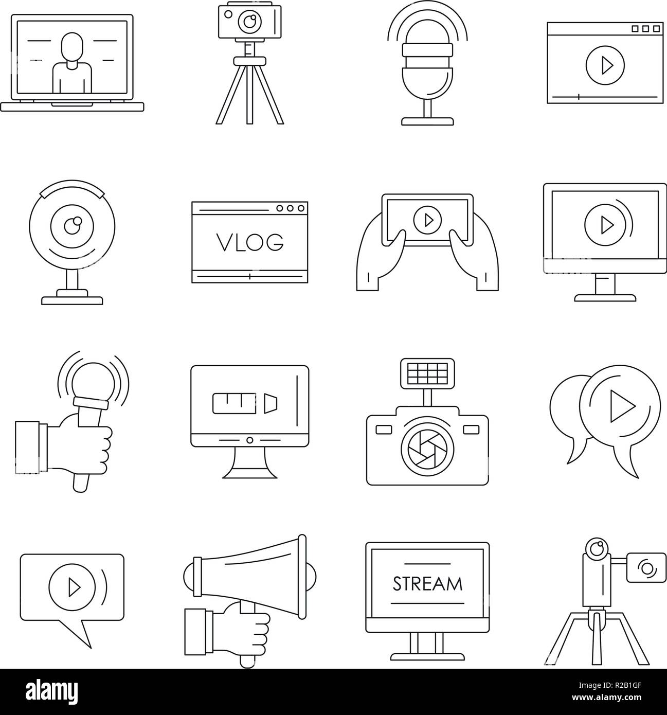 News channel logo Stock Vector Images - Alamy