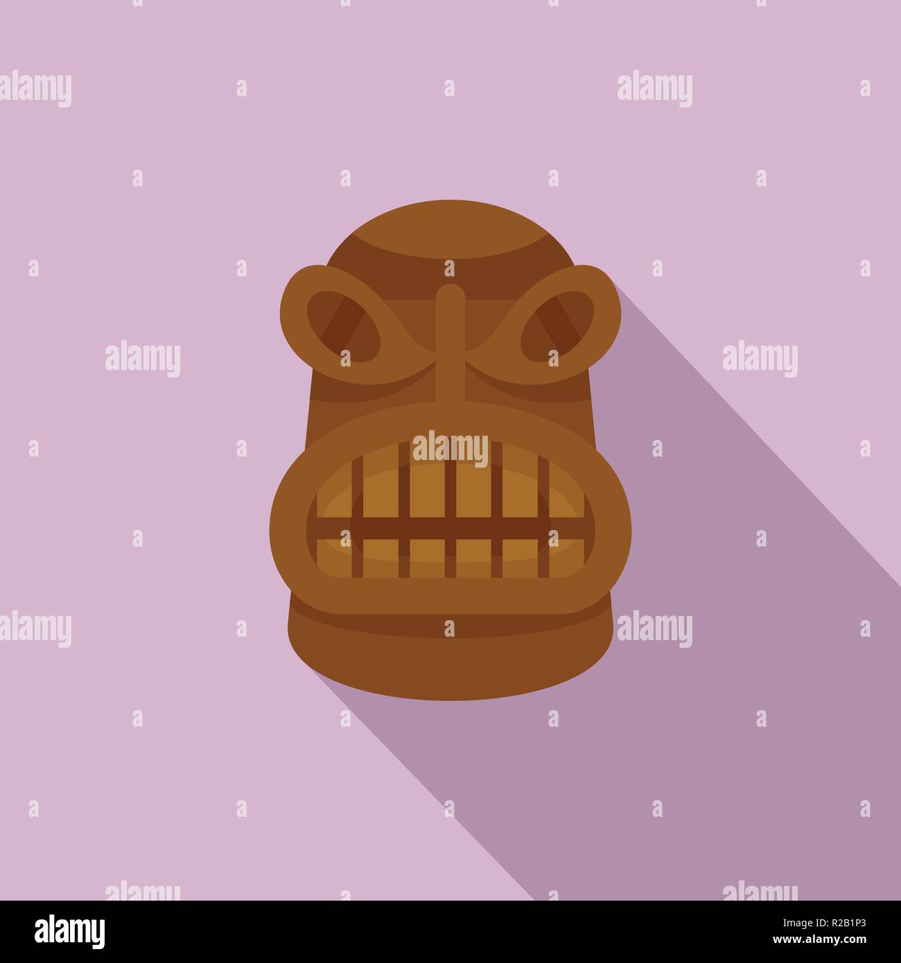 Native idol icon. Flat illustration of native idol vector icon for web ...