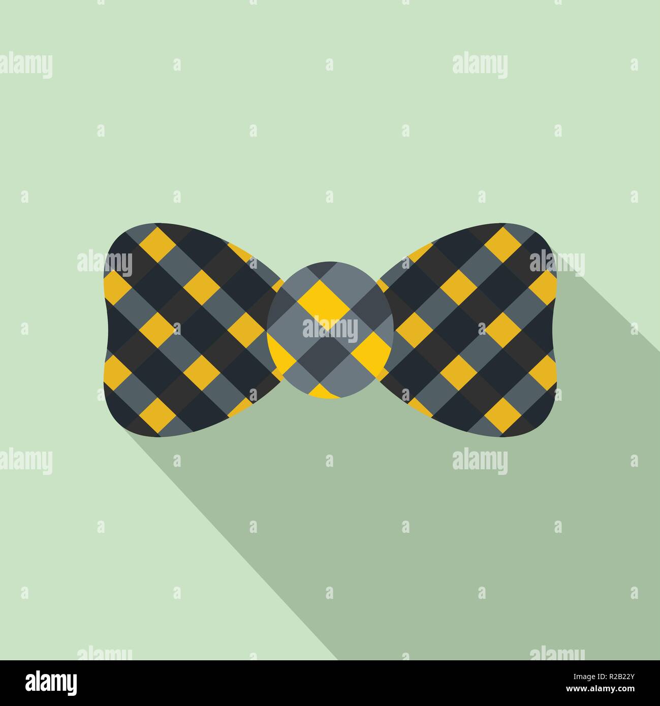 Bow tie icon. Flat illustration of bow tie vector icon for web design ...