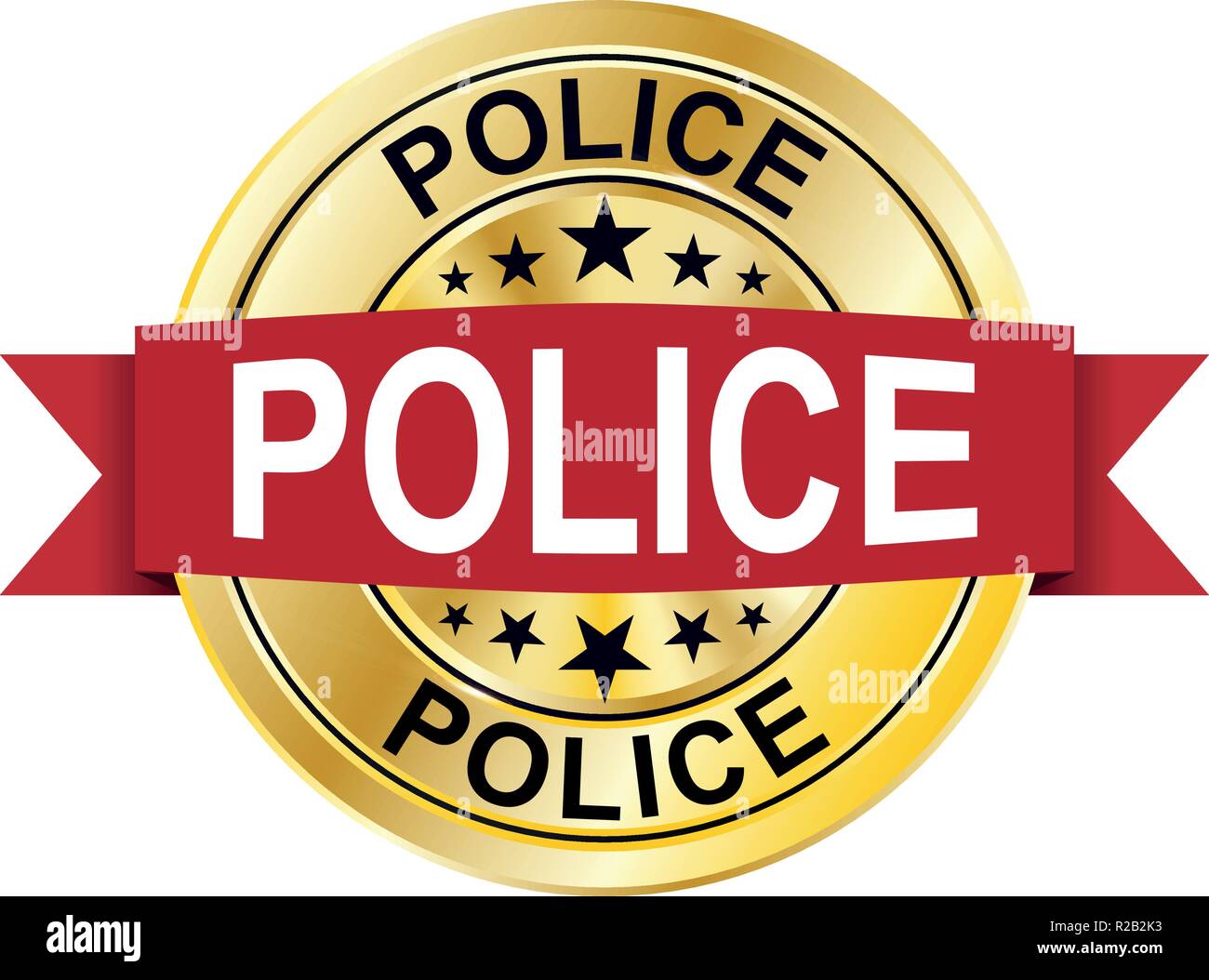 Police seal Stock Vector Images - Alamy
