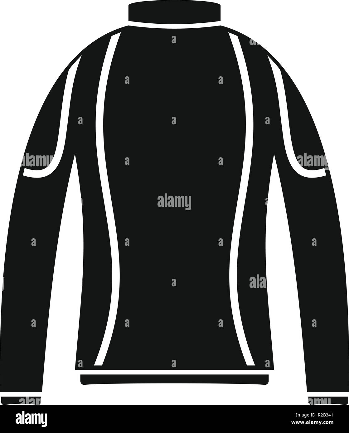 Thermo clothes icon. Simple illustration of thermo clothes vector icon ...