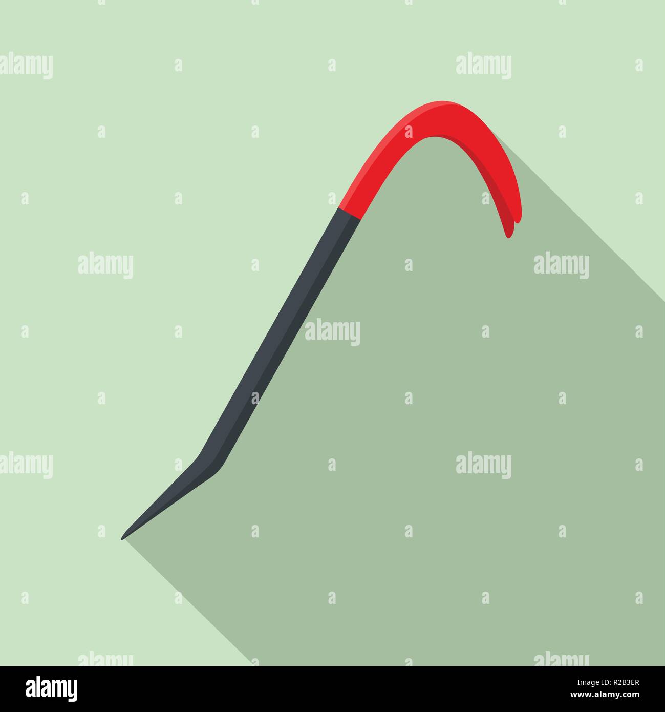 Nail puller icon. Flat illustration of nail puller vector icon for web ...