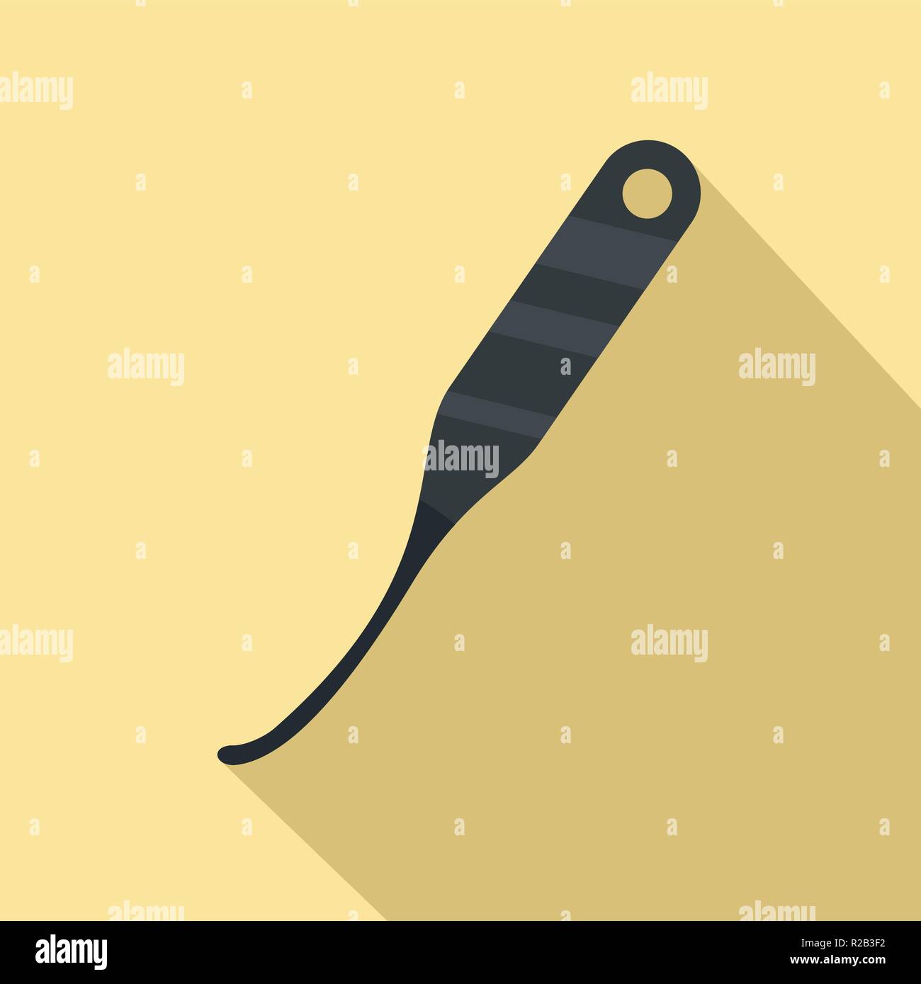 Unlock door tool icon. Flat illustration of unlock door tool vector ... Unlock door tool icon. Flat illustration of unlock door tool vector ...