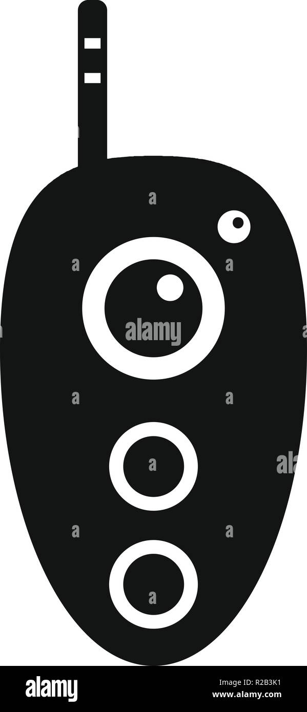 Remote controller icon. Simple illustration of remote controller vector ...
