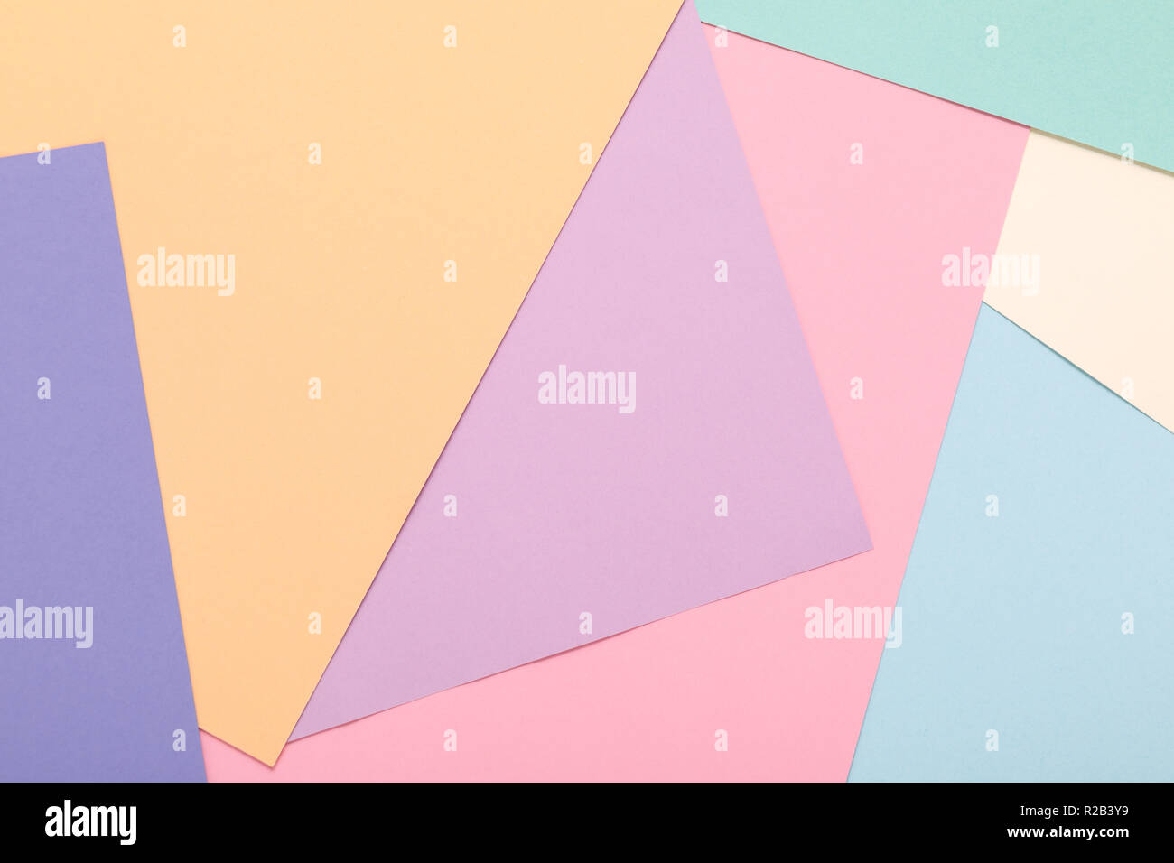 colored paper texture minimalism background. geometric shapes and lines ...