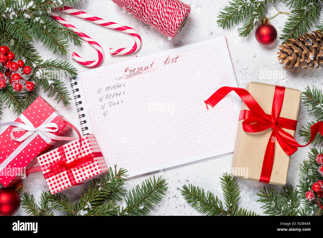 List of gifts hi-res stock photography and images - Alamy
