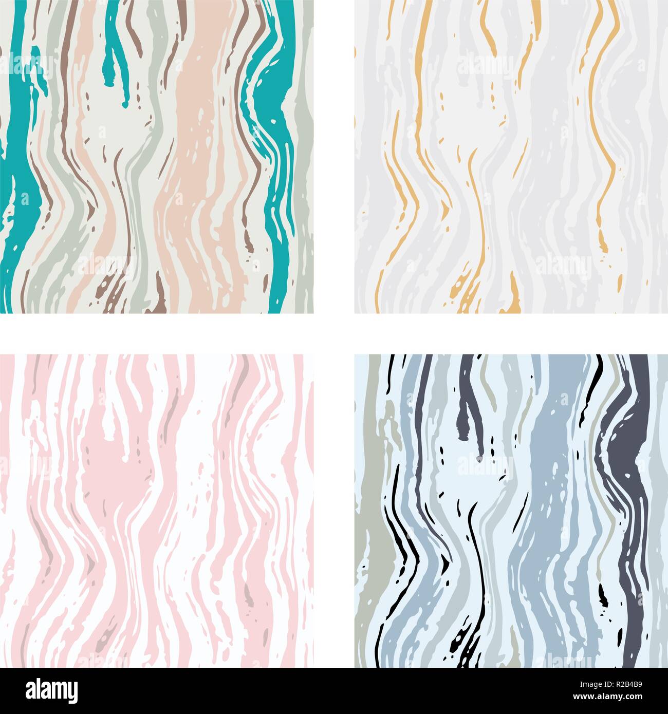 vector set of marble texture backgrounds. abstract decorative marble ...