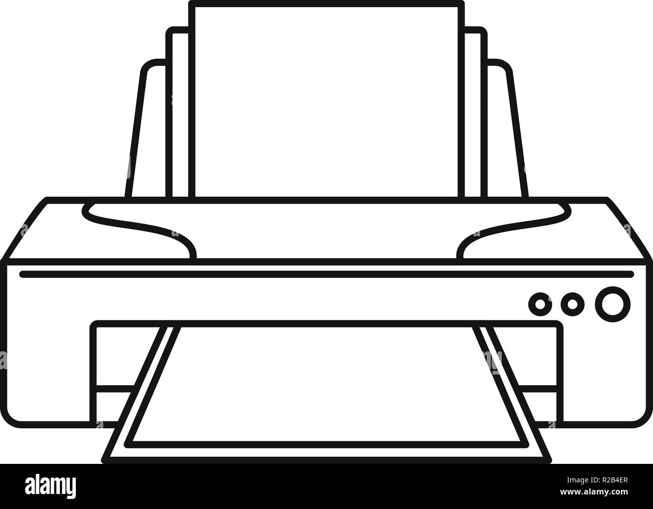 Printer Outline