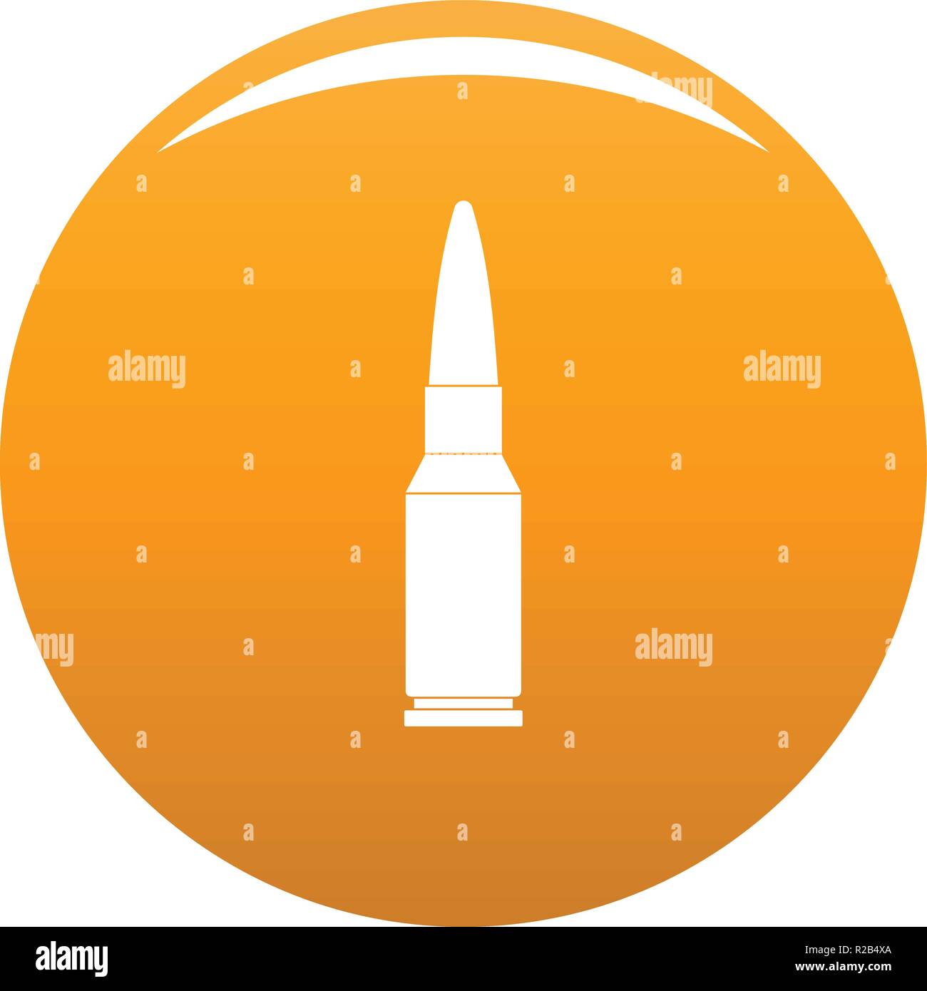 Big bullet icon. Simple illustration of big bullet vector icon for any ...