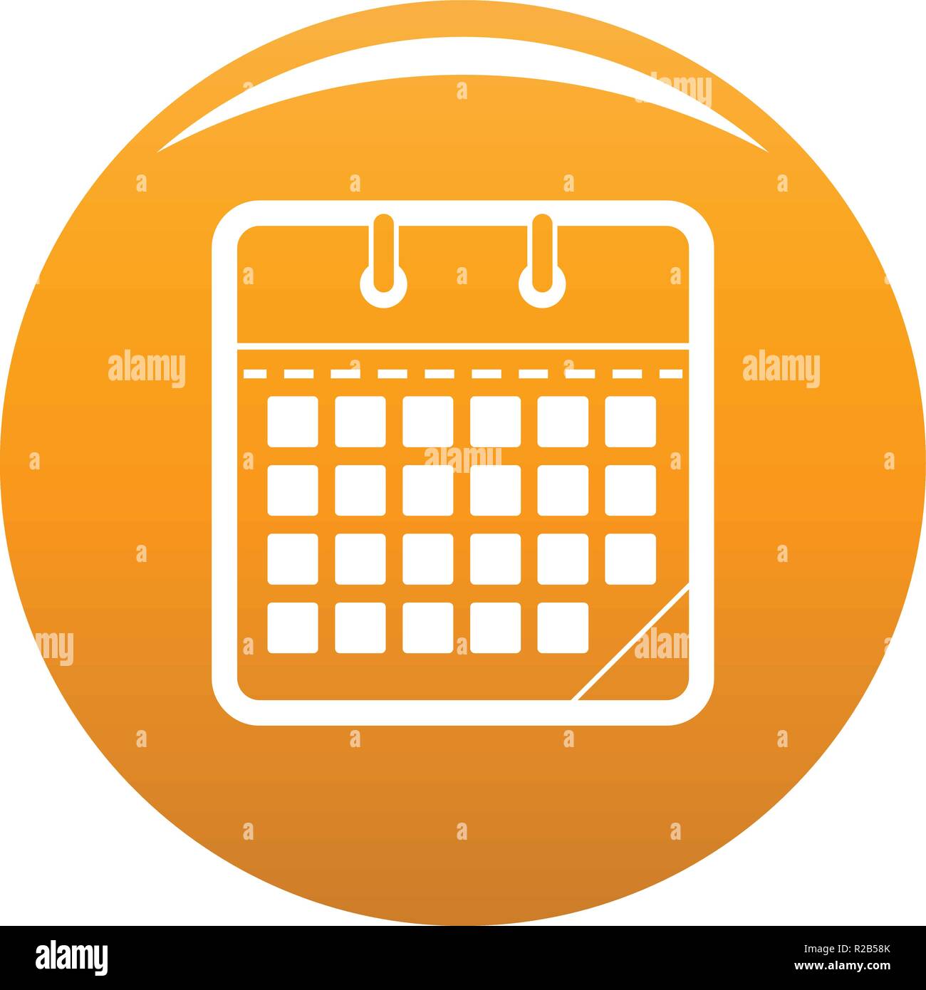 Calendar office icon. Simple illustration of calendar office vector ...