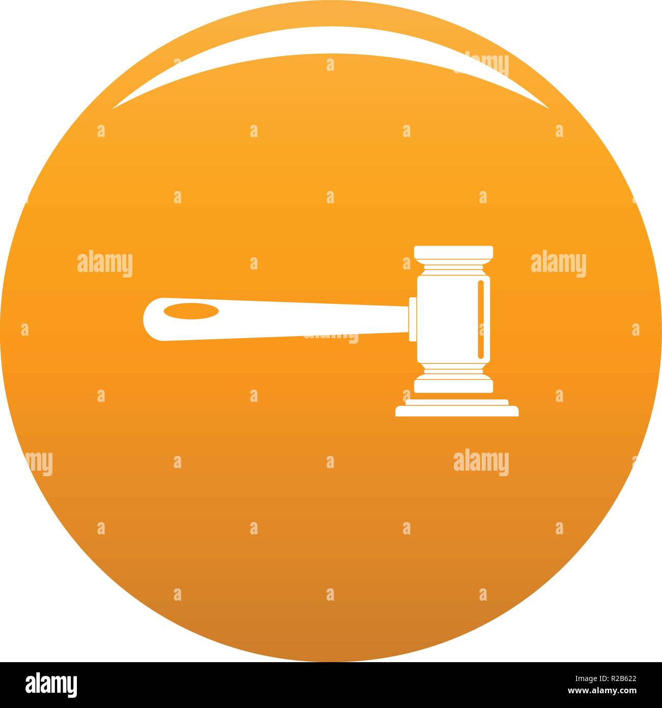 Justice icon. Simple illustration of justice vector icon for any design ...
