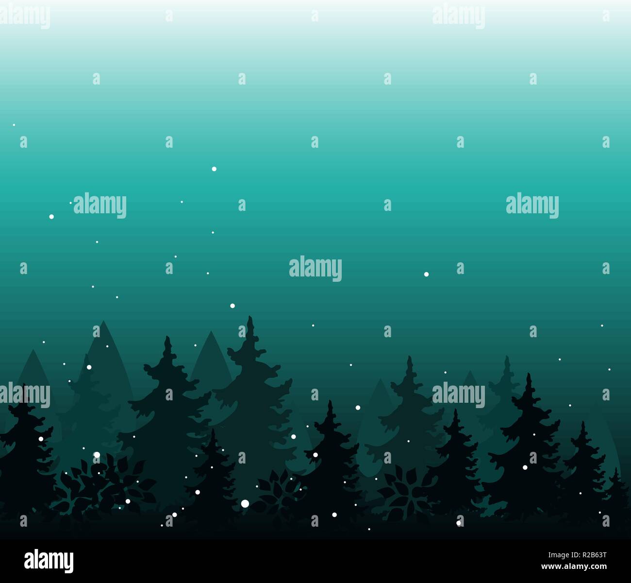 Abstract forest texture Stock Vector Images - Alamy