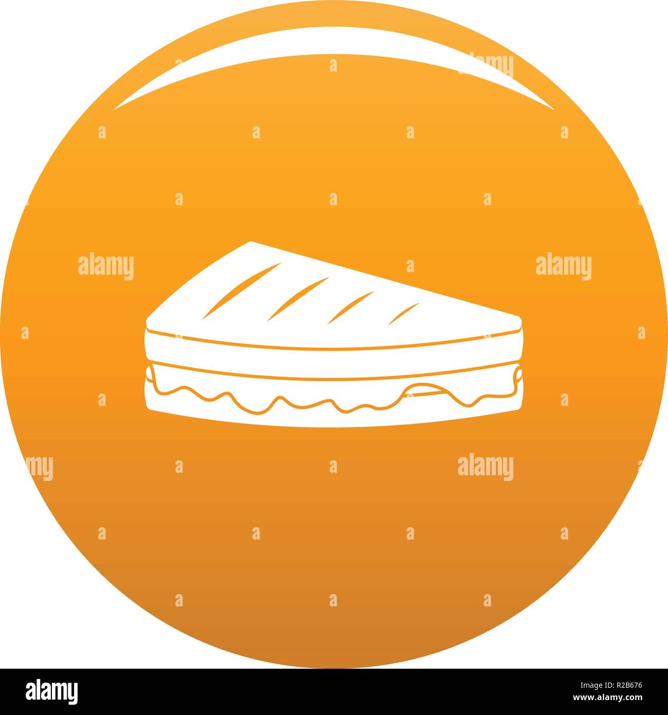 Sandwich icon. Simple illustration of sandwich vector icon for any ...