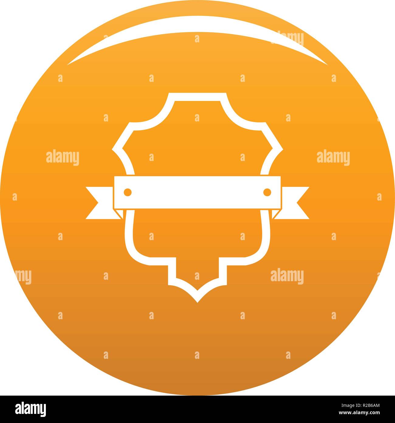 Badge guardian icon. Simple illustration of badge guardian vector icon ...