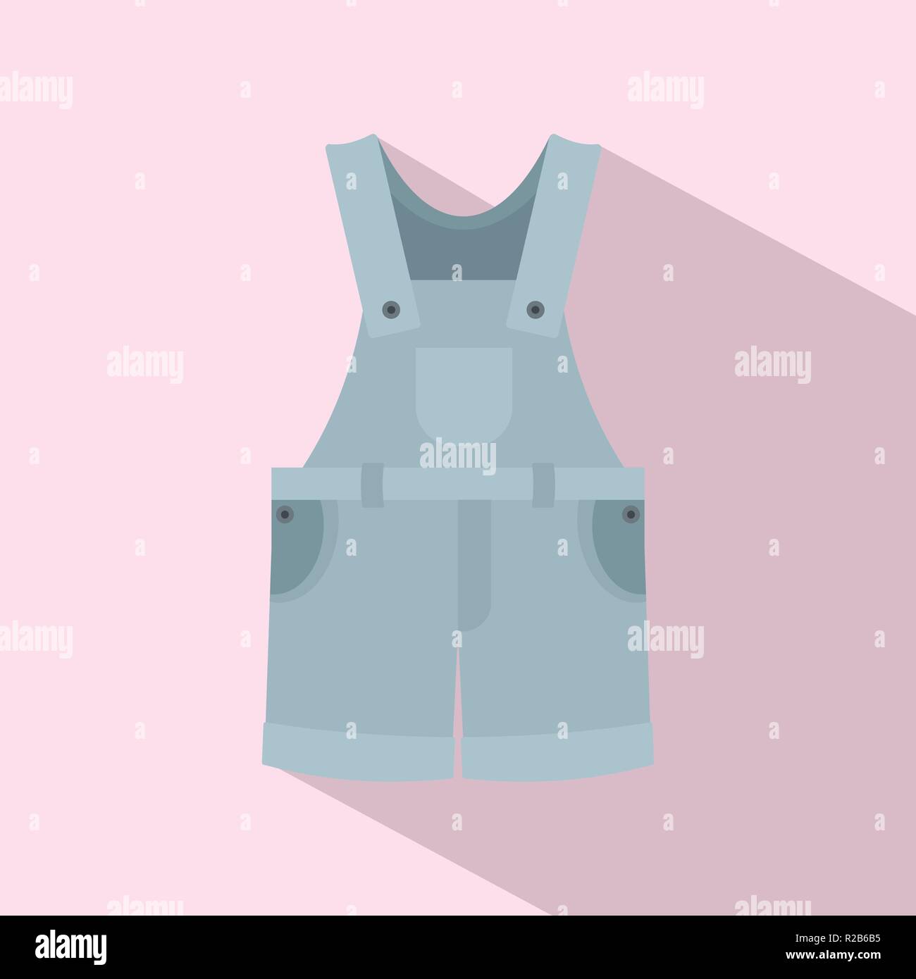 Worker clothes icon. Flat illustration of worker clothes vector icon ...