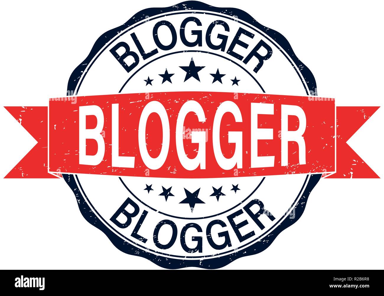 Blogger stamp hi-res stock photography and images - Alamy