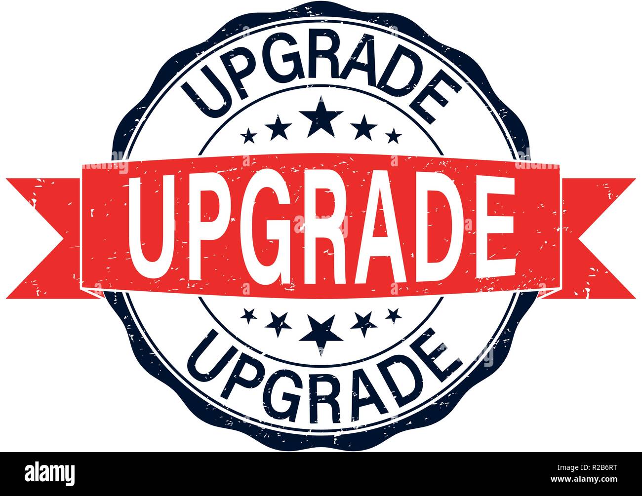 Upgrade seal hi-res stock photography and images - Alamy