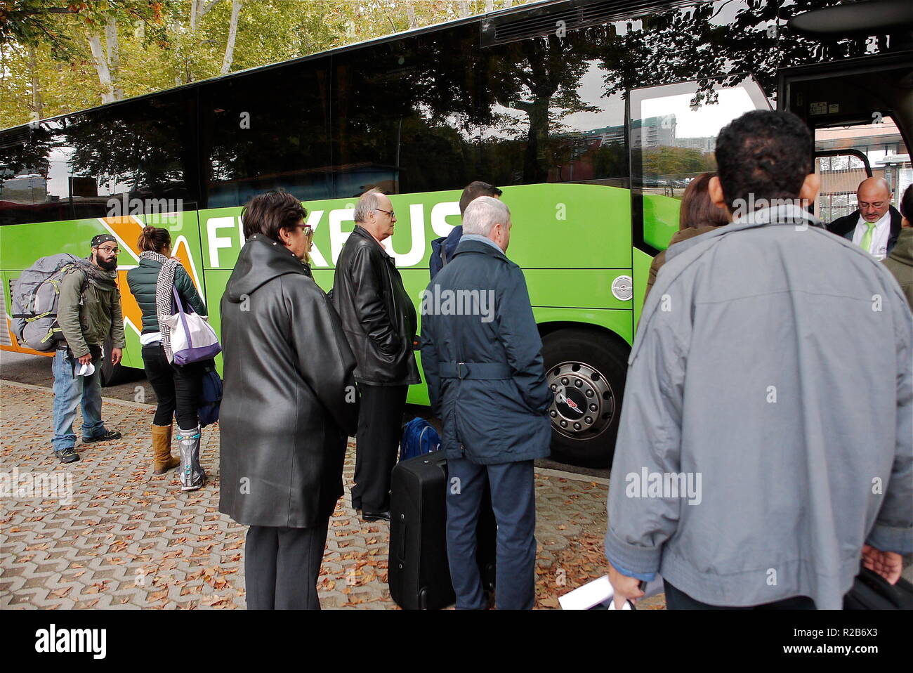 Turin bus stop hi-res stock photography and images - Alamy